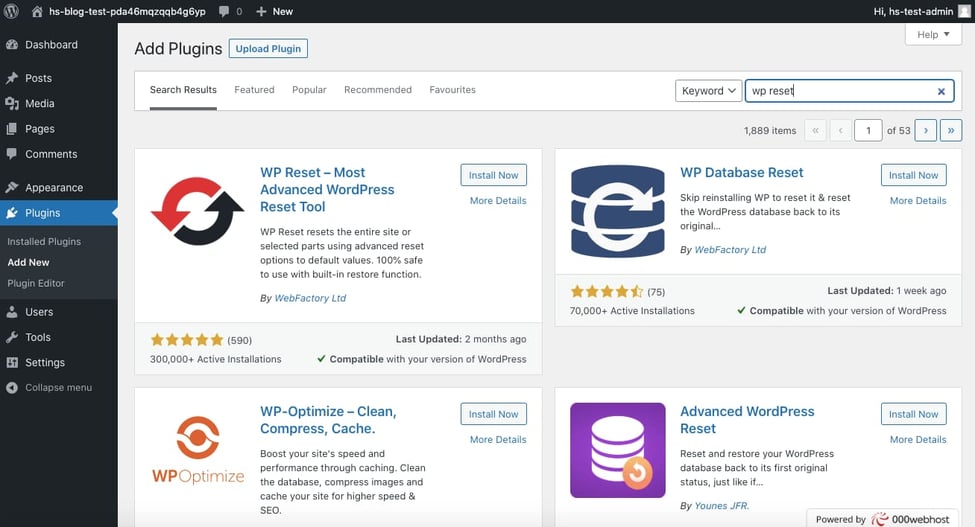 How to Reset a WordPress Site With or Without a Plugin